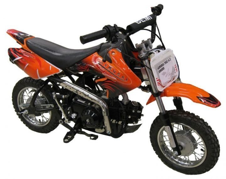 Crossipyörä 70cc Samurai Juniori - Rautakauppa365.fi