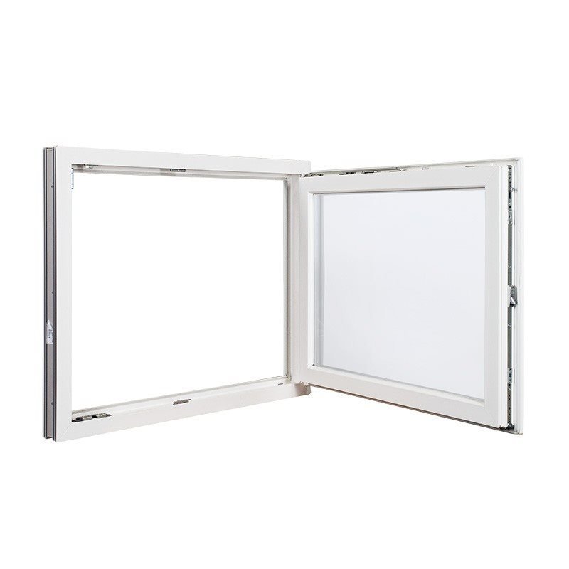 Kääntökippi-ikkuna PVC Valkoinen - Rautakauppa365.fi