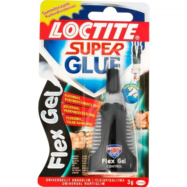 Loctite Flex Gel Control Yleispikaliima 3 G - Rautakauppa365.fi