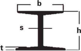 Teräspalkki INP 160 S235JR pituus 12 m - Rautakauppa365.fi