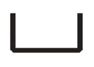 U-profiili teräs kylmämuovattu 100x50x4 mm S235JR pituus 6 m ...