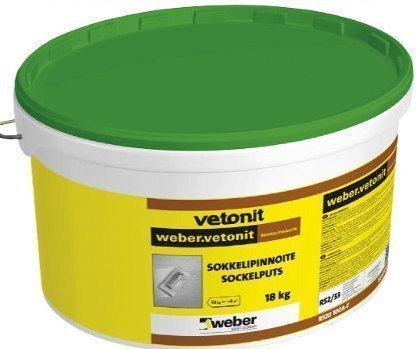 weber.vetonit SokkeliPinnoite Tilausväri 18 kg - Rautakauppa365.fi